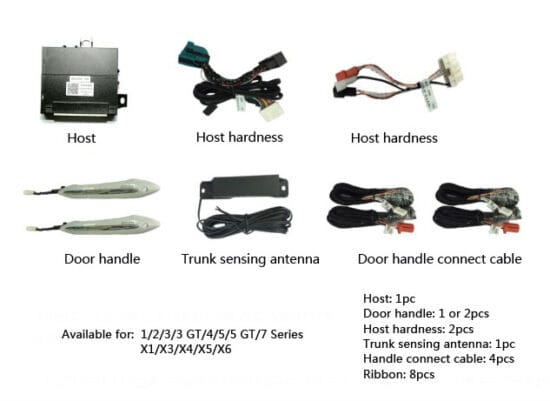 Keyless Entry Comfort Access System for BMW 1 2 3 4 5 7 Series X1 X3 X4 ...