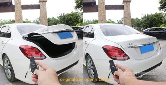 Mercedes Benz Electric Tail Gate Lift, Hand-free Access Trunk
