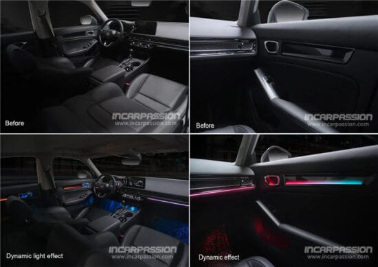 11th Generation Honda Civic Multi-Color Dynamic Active Ambient Light