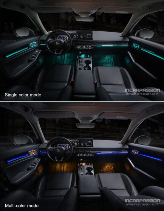 11th Generation Honda Civic Multi-Color Dynamic Active Ambient Light
