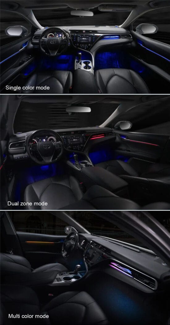 Toyota Camry Laser Carving Dynamic Ambient Light