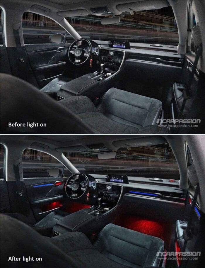 Lexus RX 2016-2022 Dynamic Animation Ambient Light