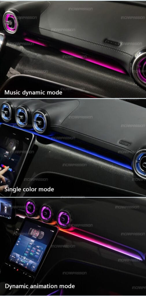 Mercedes Benz C Class W206 GLC X254 Dynamic Animation Dash Light