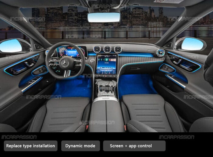Mercedes Benz C Class W206 GLC X254 Dynamic Animation Dash Light
