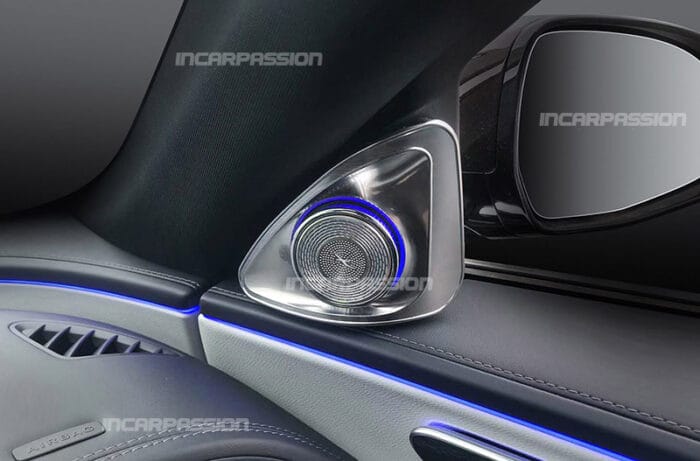 Mercedes Benz E Class W214 Burmester 4D Rotation Tweeter with Ambient Light