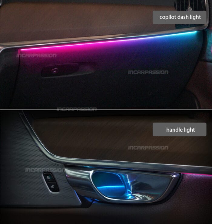 Dynamic Active Ambient Light for Volvo S90